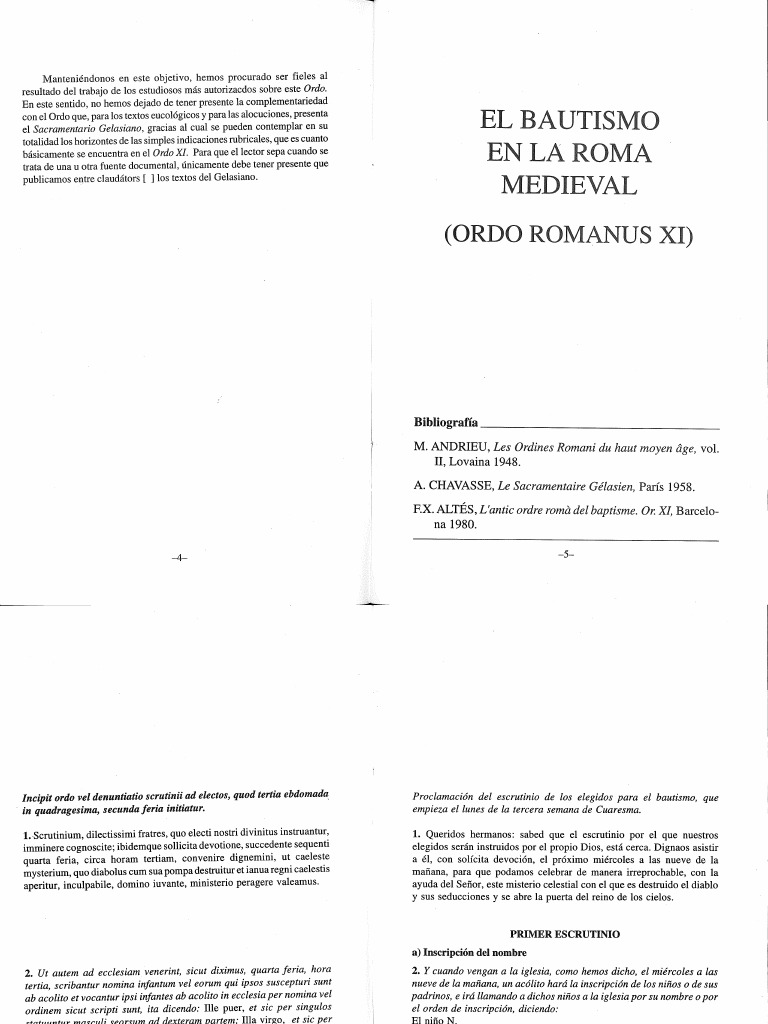 Ordo Romanus XI | PDF | María, madre de Jesús | espíritu Santo