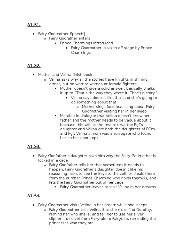 Outline | PDF | Fairy Tales | Dorothy Gale