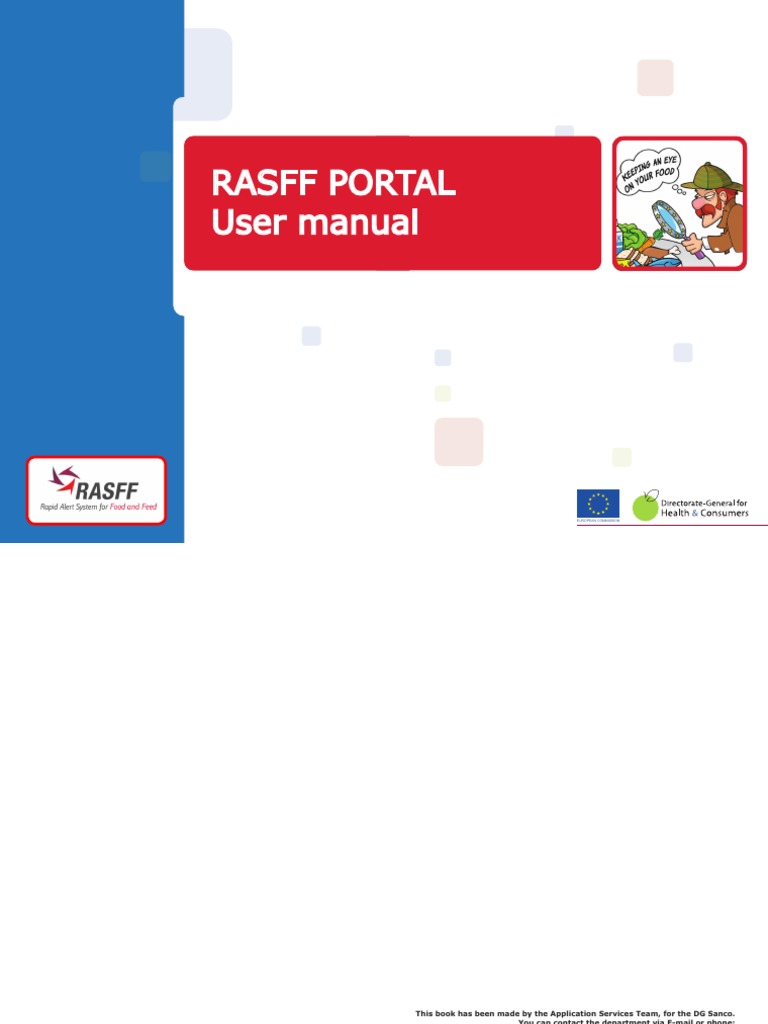 Rasff Portal User Manual: European Commission | PDF | Icon (Computing ...