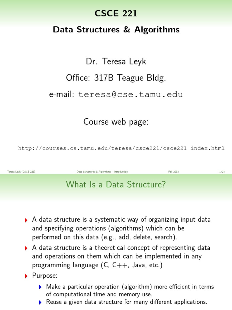 Csce 121 | PDF | Array Data Structure | Application Programming Interface