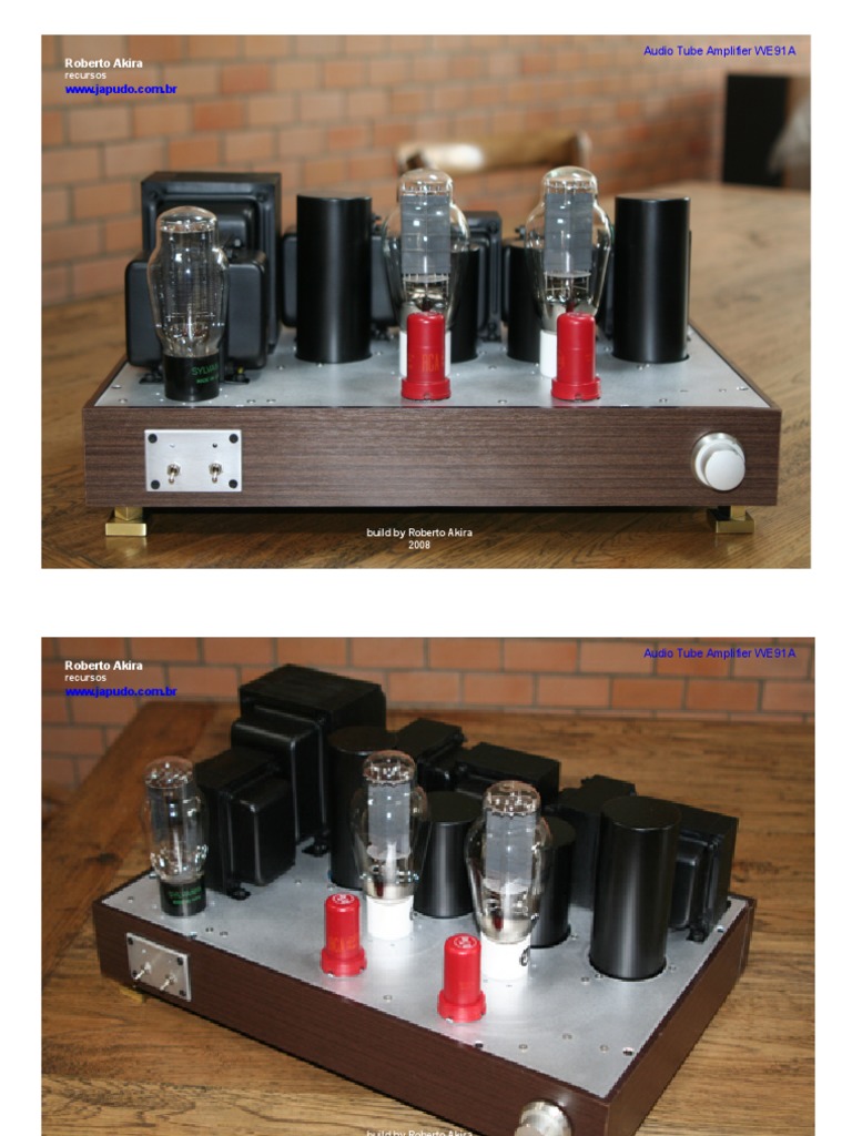 Audio Tube Amp WE91A Guide | PDF | Amplifier | Vacuum