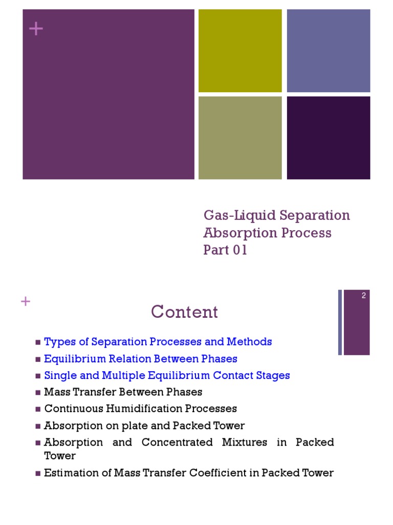 Liquid Gas Absorption Process | PDF | Phase (Matter) | Air Conditioning