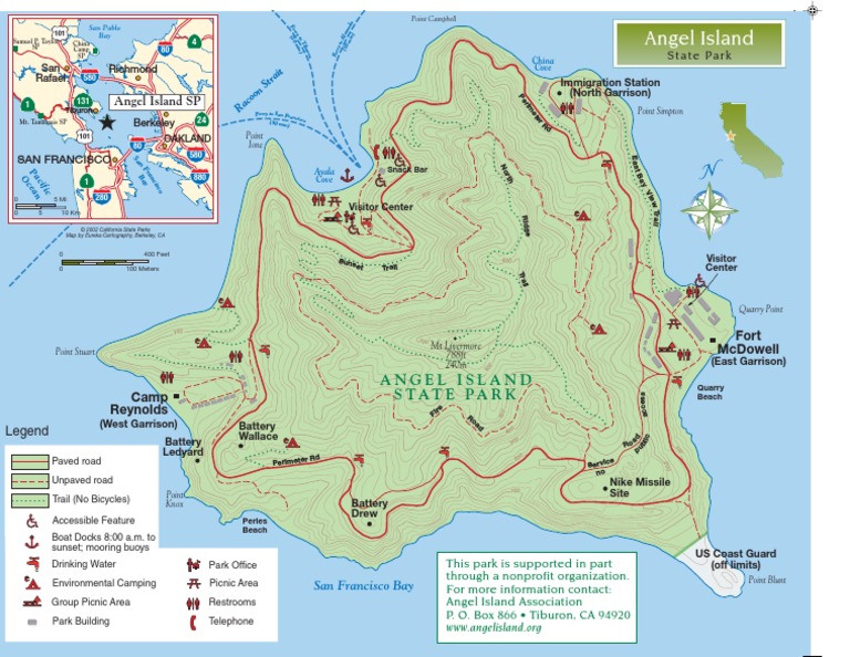 Angel Island Map | PDF
