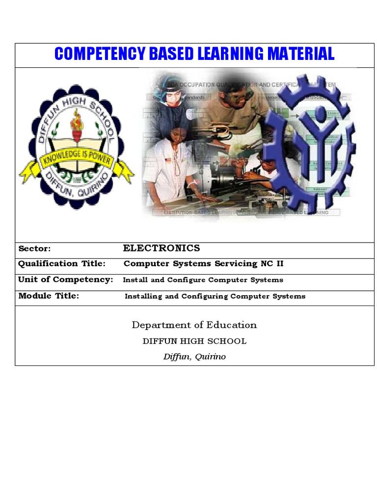 CBLM Computer Systems Servicing NC II | PDF | Unix | Operating System