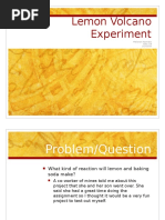 Orange Fizz Experiment | PDF