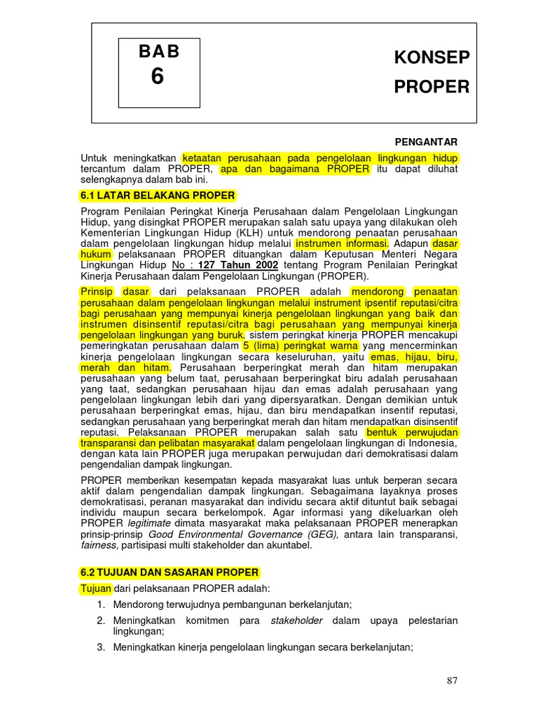 Konsep Proper PDF | PDF