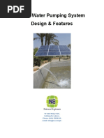 Solar Pump Design and Applications | PDF | Solar Energy | Solar Power