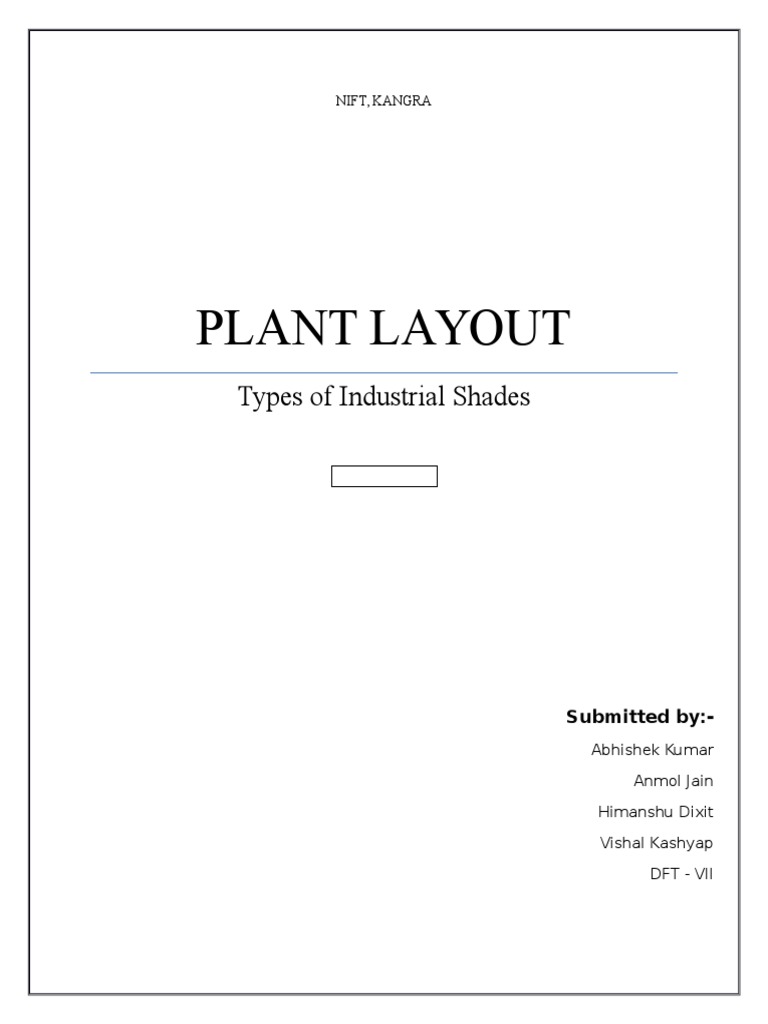 Plant Layout Assignment | PDF | Truss | Stress (Mechanics)