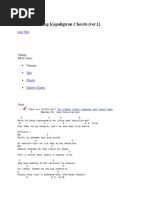 Sarah Geronimo - Tala - Chords | PDF