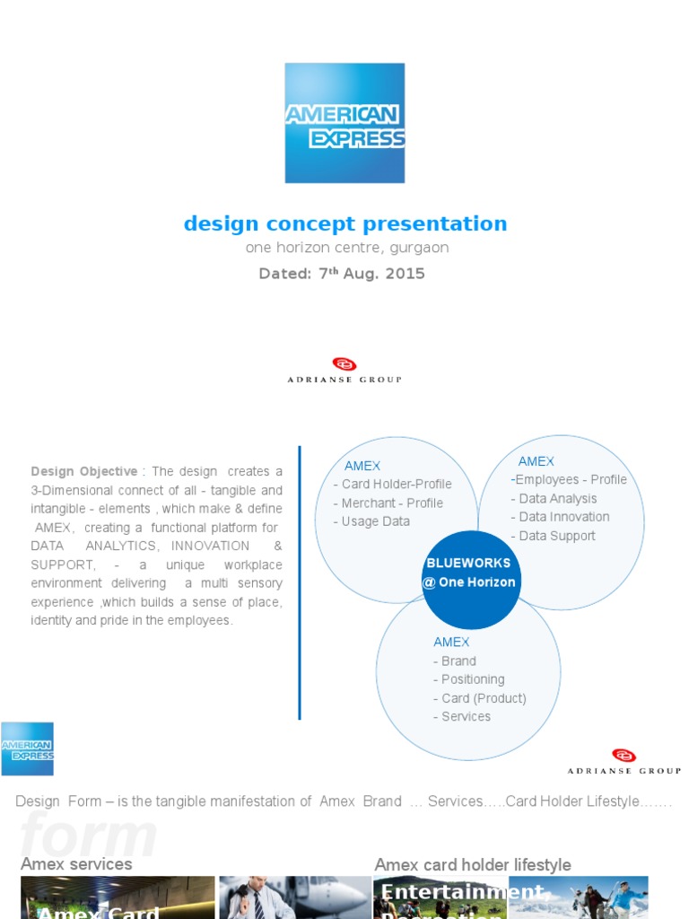 Design Concepts 02 150807 | PDF | American Express | Data