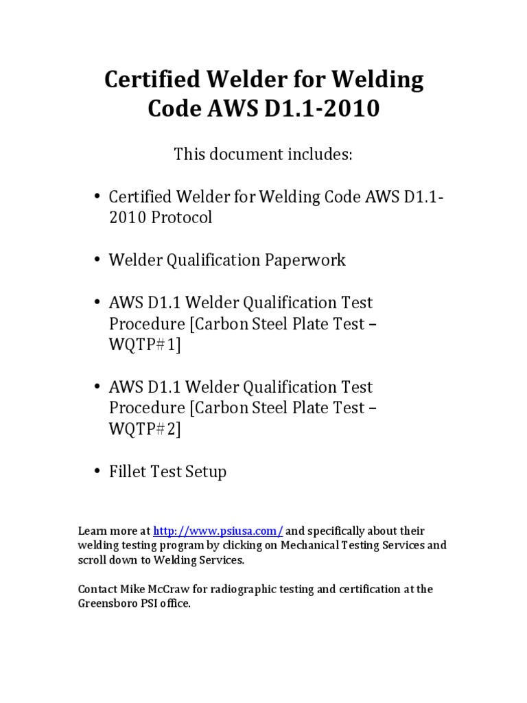 05-Welder certification.pdf | Welding | Steel