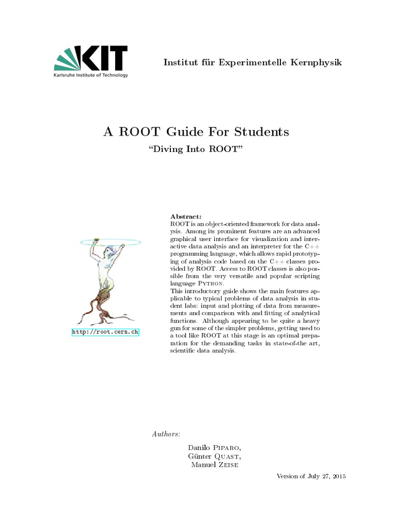 Diving Into ROOT PDF | PDF | Computers