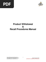 Mock Recall Traceability Summary Report | PDF | Business