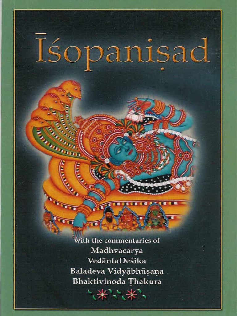 Sri Isopanisad | Upanishads | Theism