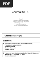Chemilite Case Study | PDF | Expense | Debits And Credits