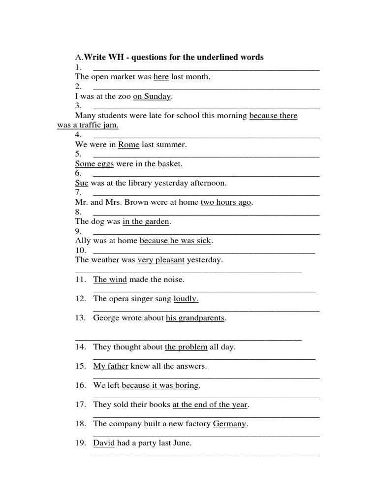 4 WH Questions | PDF | Social Science