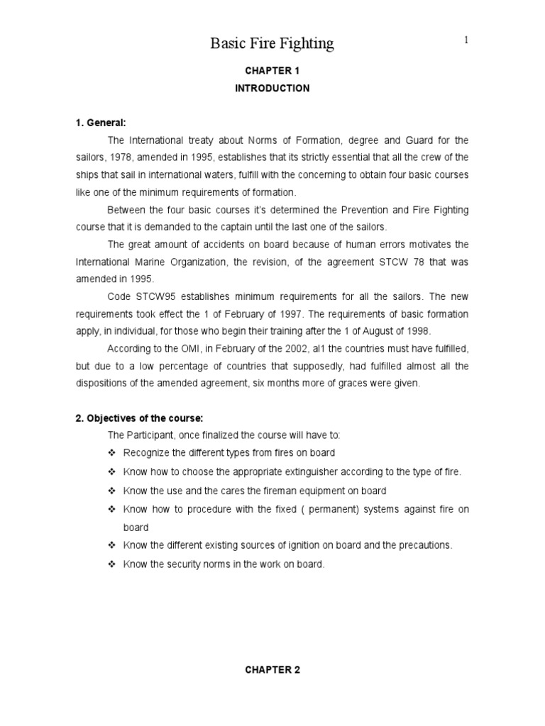 Basic Fire Fighting | PDF | Fires | Combustion