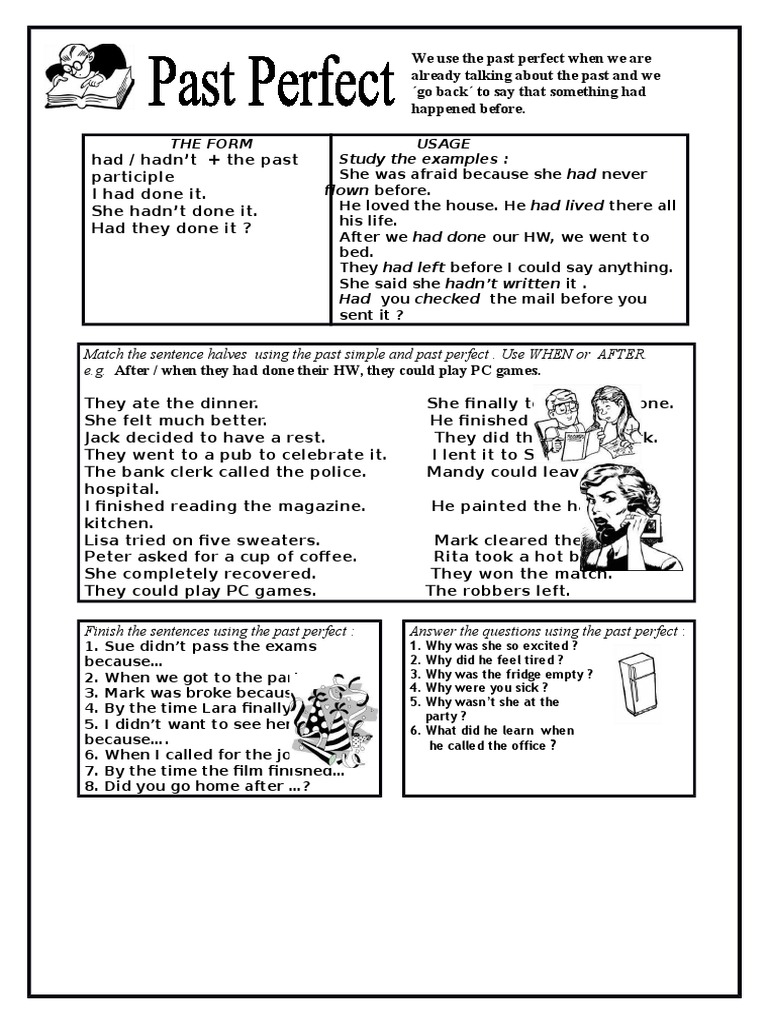 Understanding Past Perfect Tense Usage | PDF