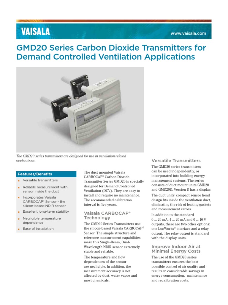 GMD 20 | PDF | Duct (Flow) | Ventilation (Architecture)