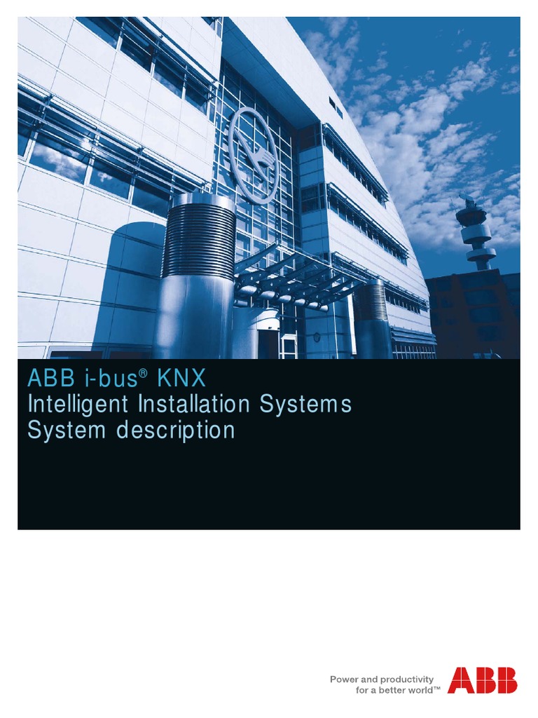 ABB I-Bus KNX System Description | PDF | Electrical Connector | Switch