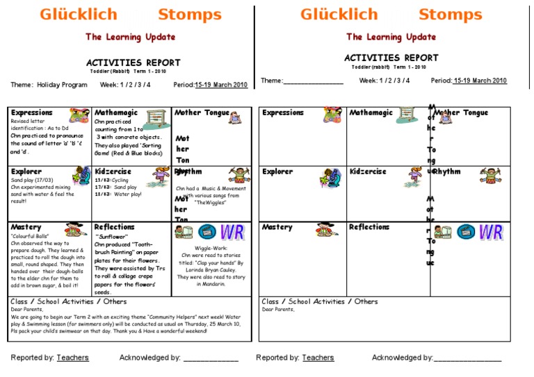 Stomps Template | PDF