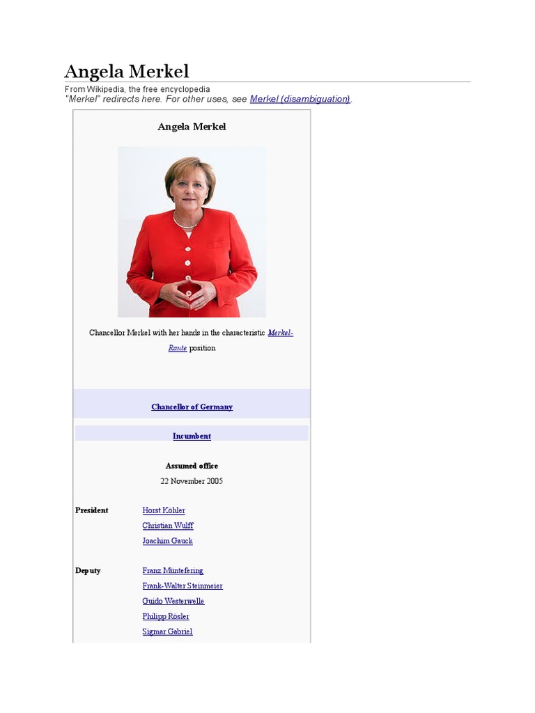The Rise of Angela Merkel: From Physicist to Germany's First Female ...