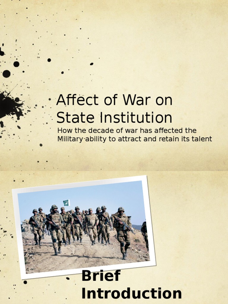 Impact of War on Military Talent Retention | PDF | Motivation ...