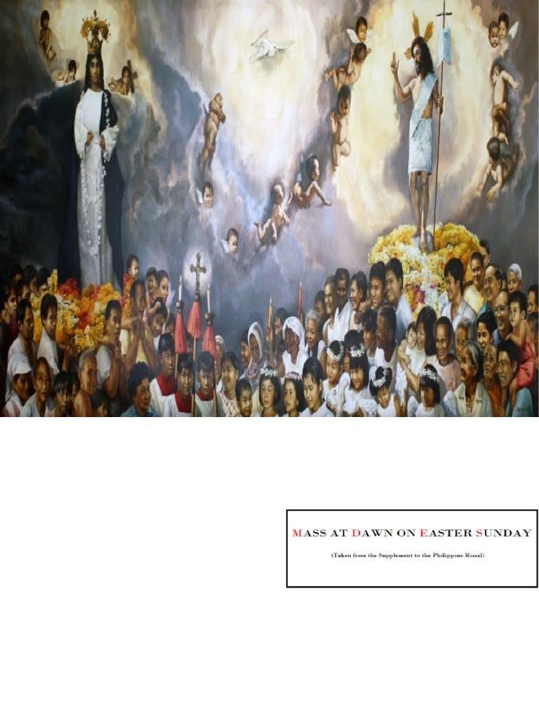Easter Sunday - Salubong | PDF | Mass (Liturgy) | Sacrifice