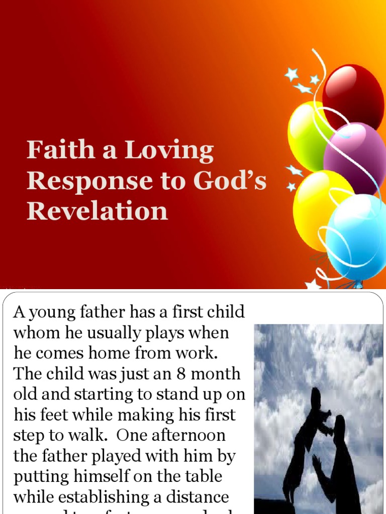 Faith: A Loving Response to God | PDF | Faith | Trinity