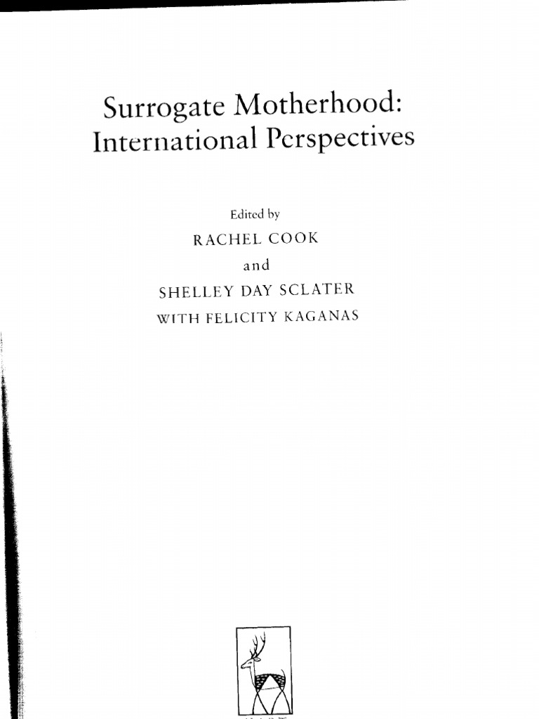 Knowing The Surrogate Body | PDF | Surrogacy | Mother