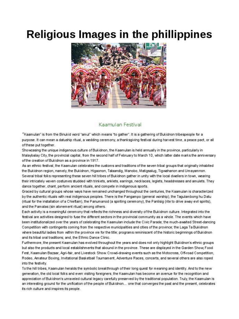 Ramon Magsaysay Project | PDF | Philippines | Rituals