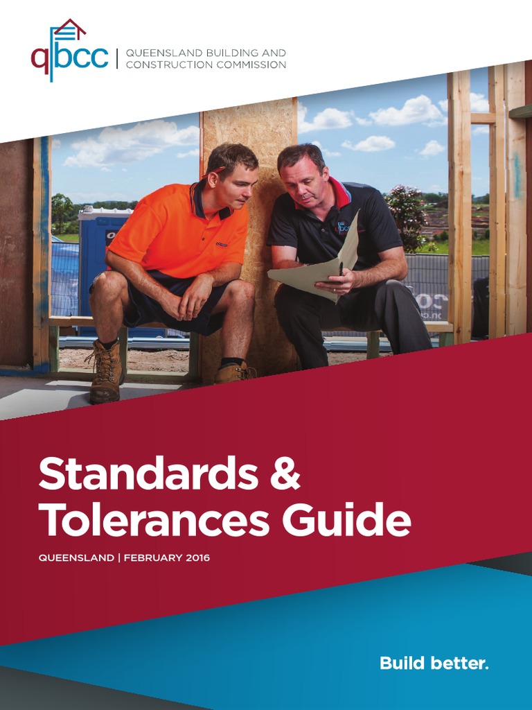 Standards and Tolerances Guide | PDF | Masonry | Road Surface
