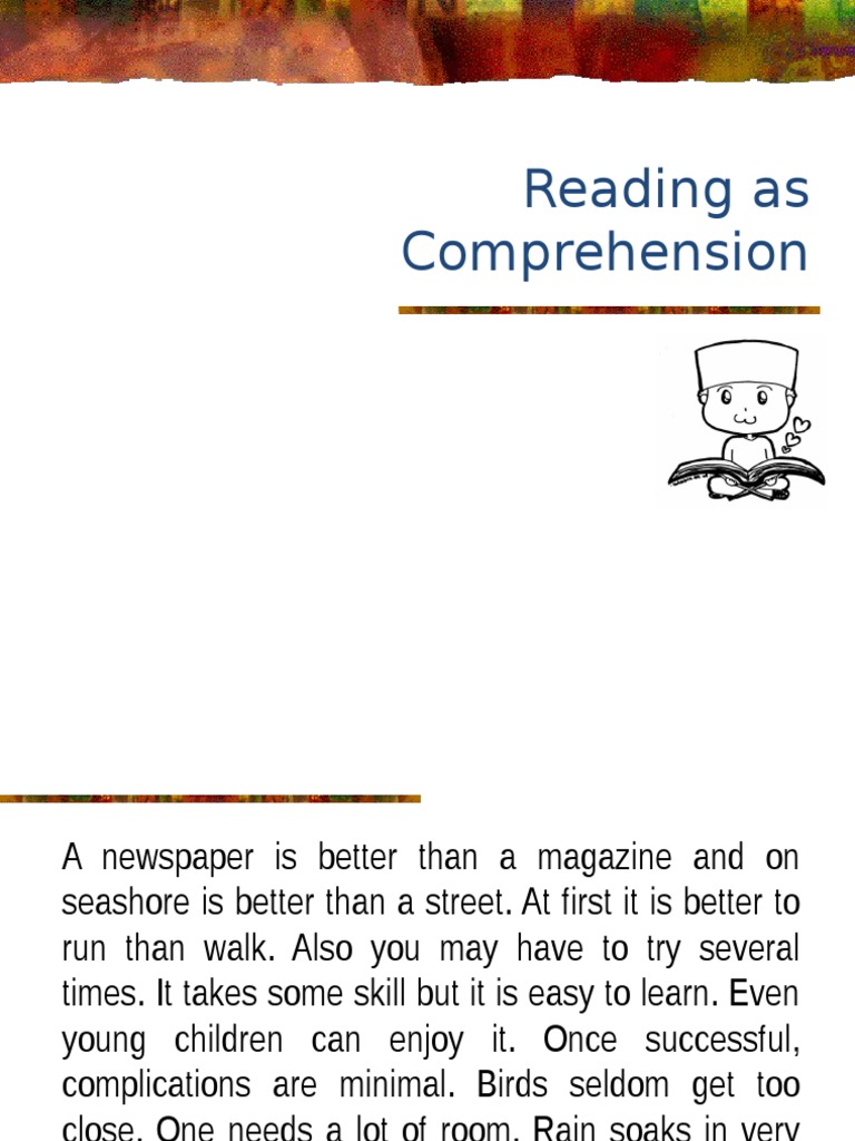 Reading As Comprehension | Schema (Psychology) | Neuropsychology