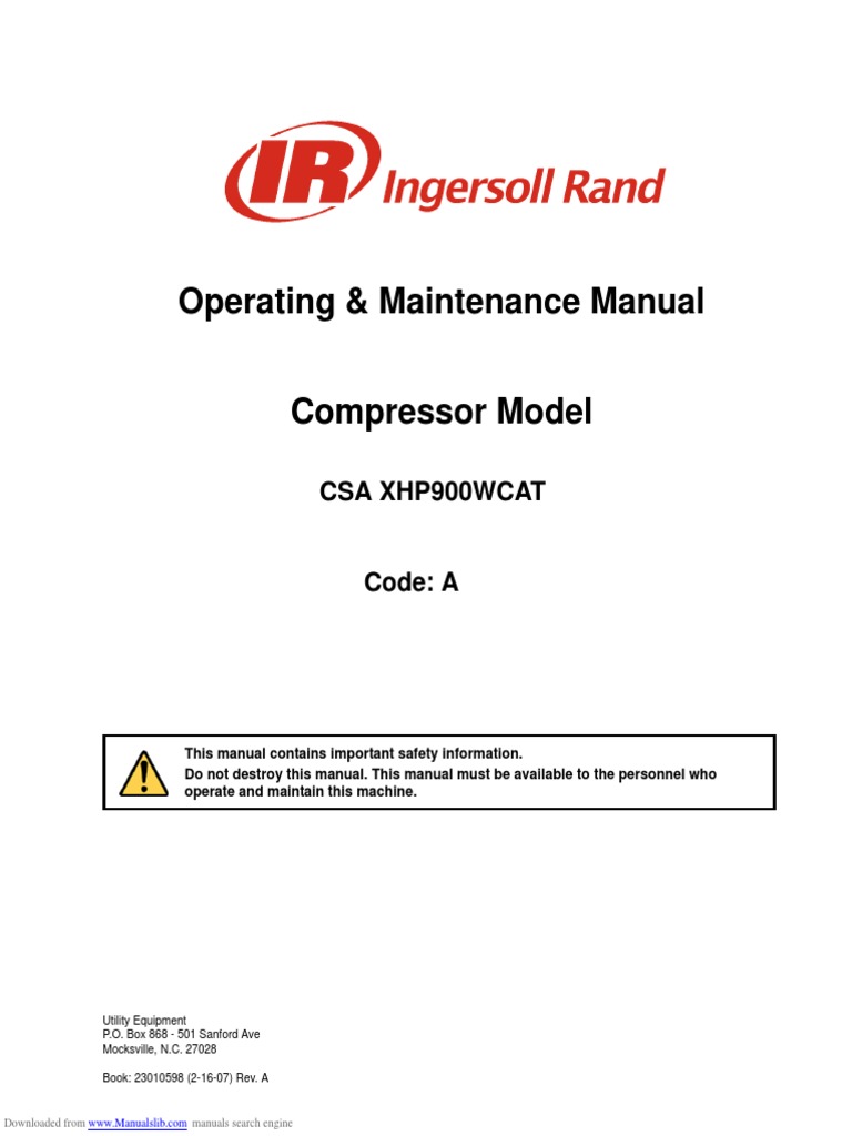 Csa Xhp900wcat PDF | PDF | Valve | Engines