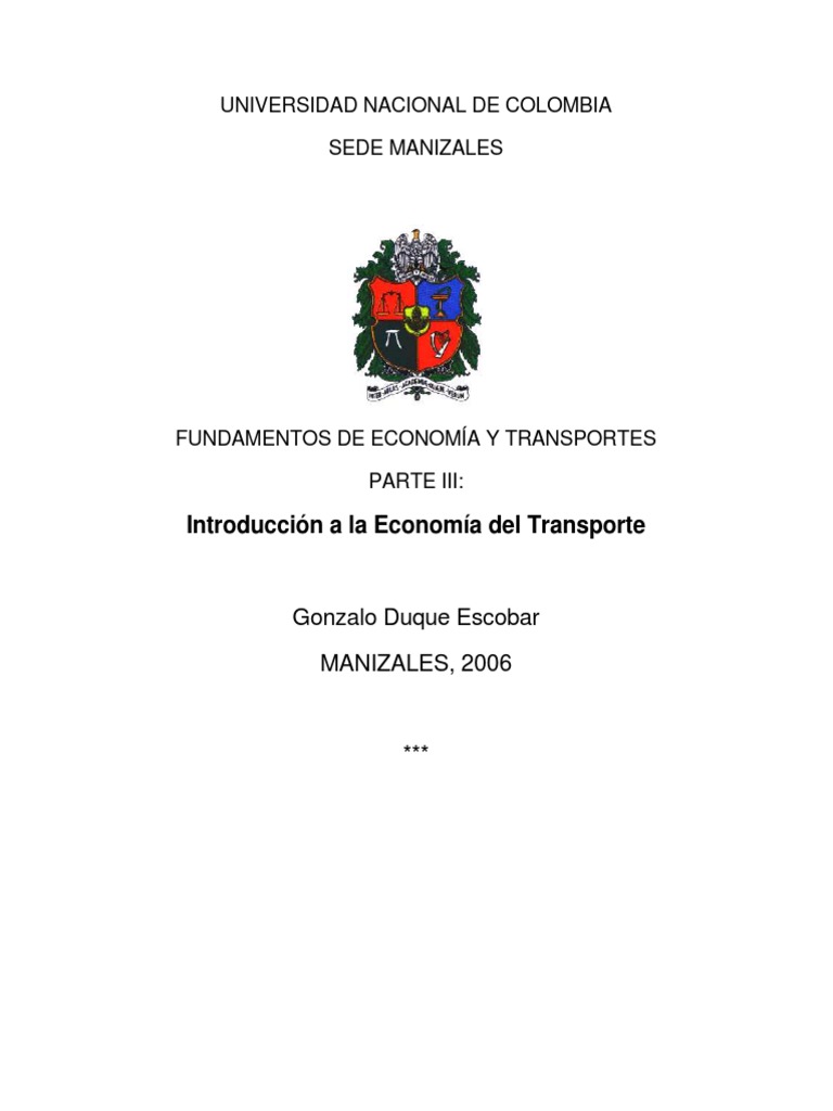 Paper Transporte PDF | PDF | Transporte | Logística