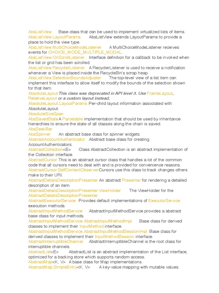 Built in Classes in Java | Download Free PDF | Application Programming Interface | Class ...