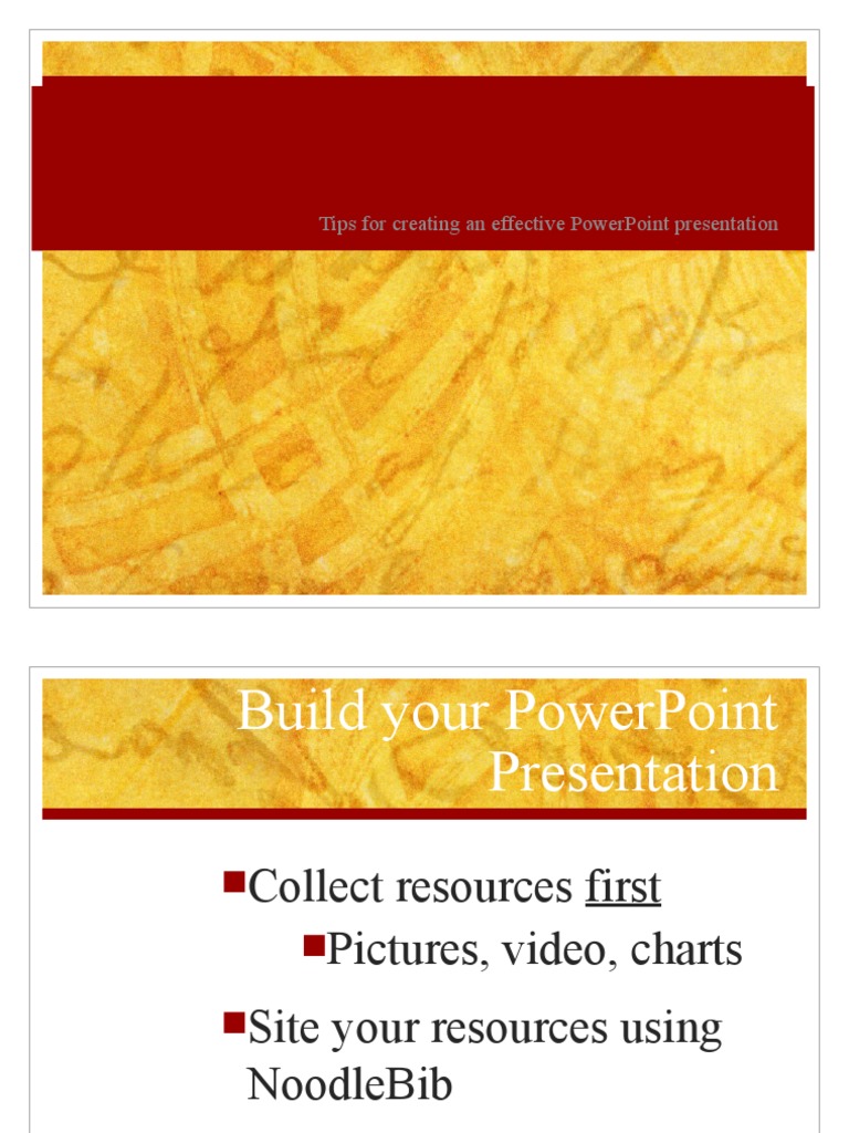 Effective PowerPoint Tips Guide | PDF