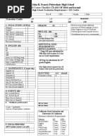 Sample Visual Transcript | PDF | Physical Education | Science