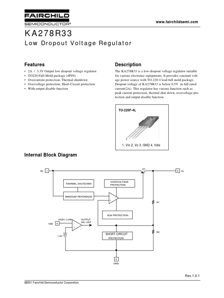 low dropout voltage regulator | Electromagnetism | Manufactured Goods