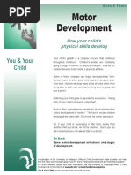 Stages of Motor Development | PDF | Psychological Concepts | Cognition