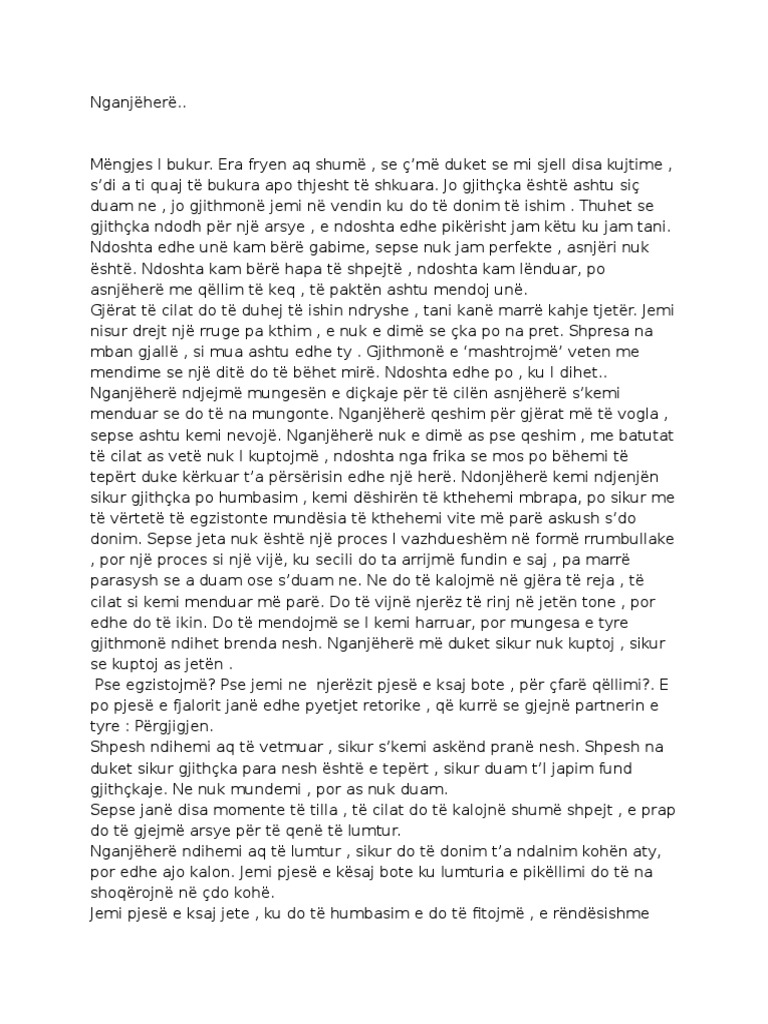 Mëngjes I Bukur | PDF