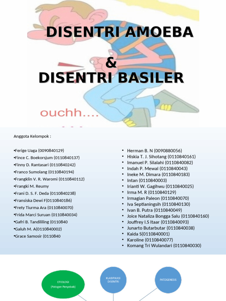 Disentri Amoeba & Basiler | PDF