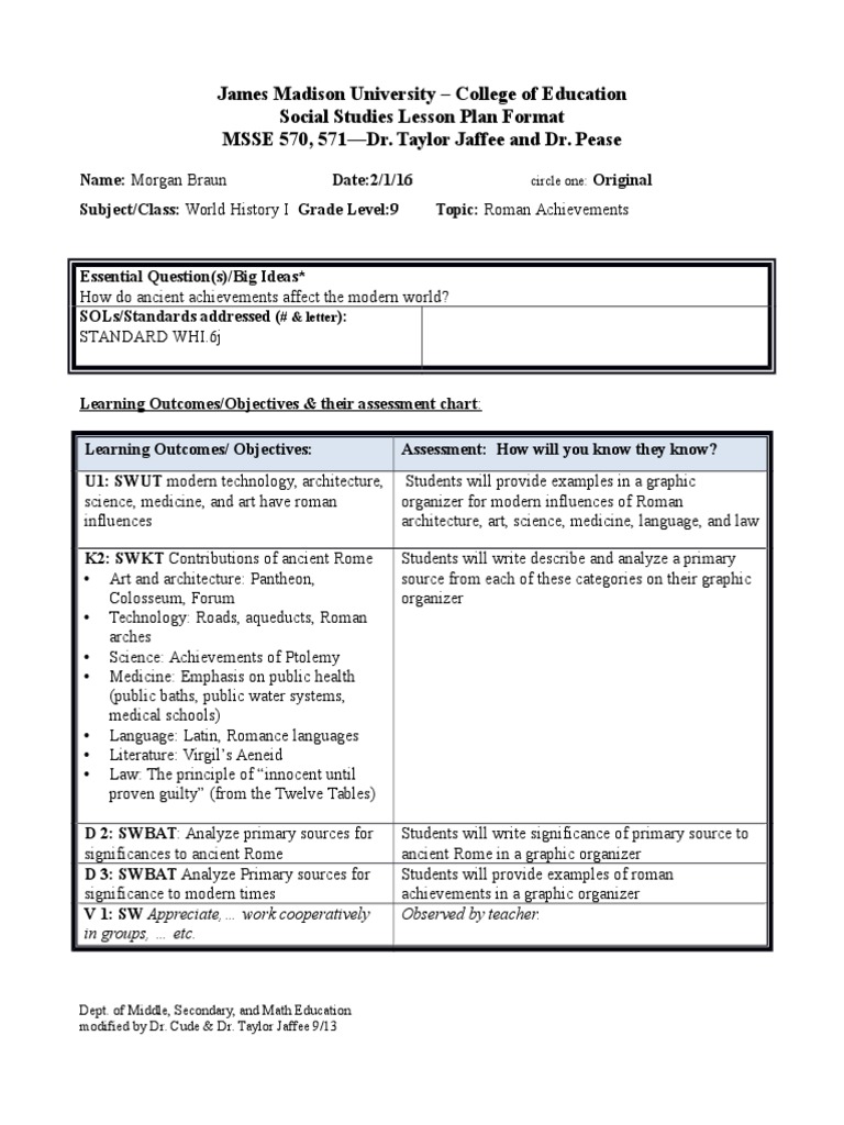 Roman Contributions Language