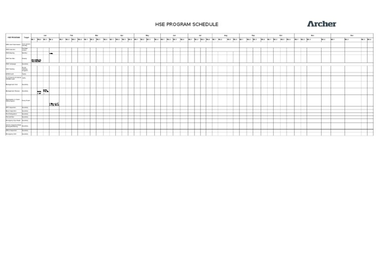 HSE Program Schedule | PDF