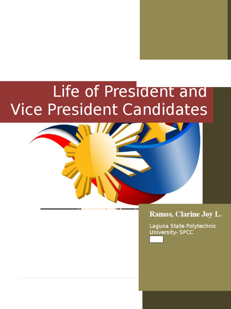 2016 Philippine Presidential Candidates | PDF | Philippines | Elections