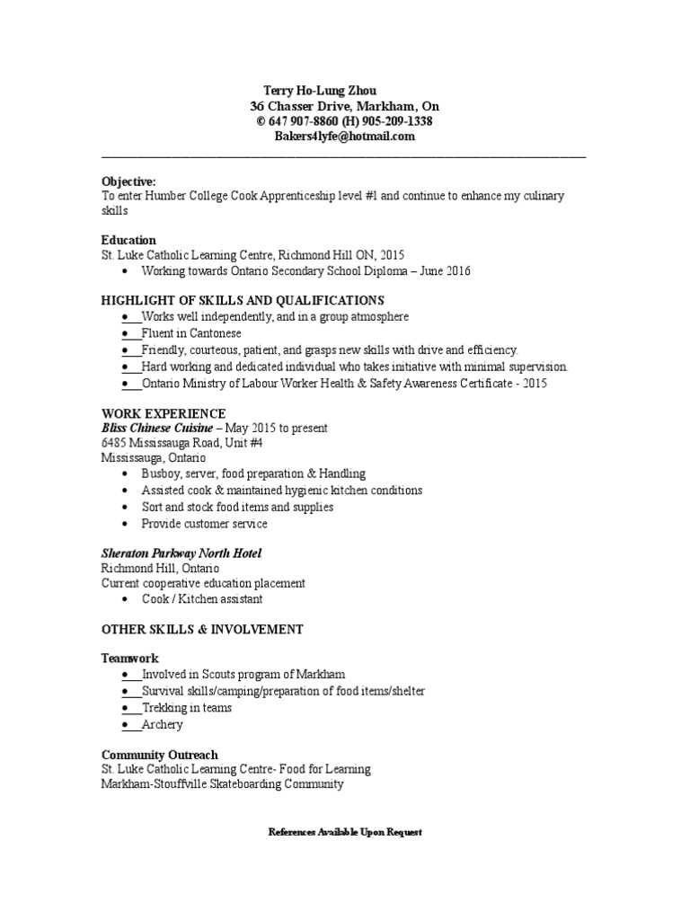Terry Resume | PDF