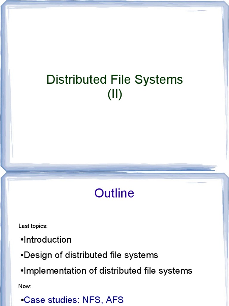 File Systems 2 | PDF | File System | Cache (Computing)