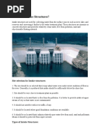 02 - 3 Design of Intakes - V2 | PDF | Dam | River