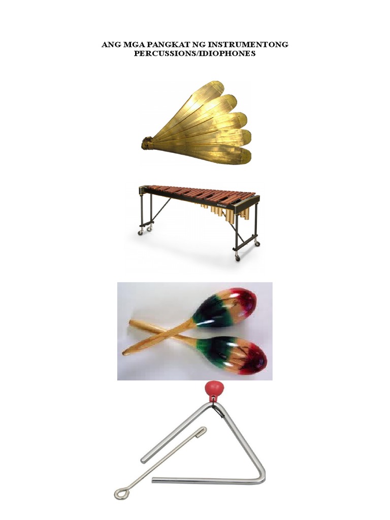 Ang Mga Pangkat NG Instrumentong String | PDF