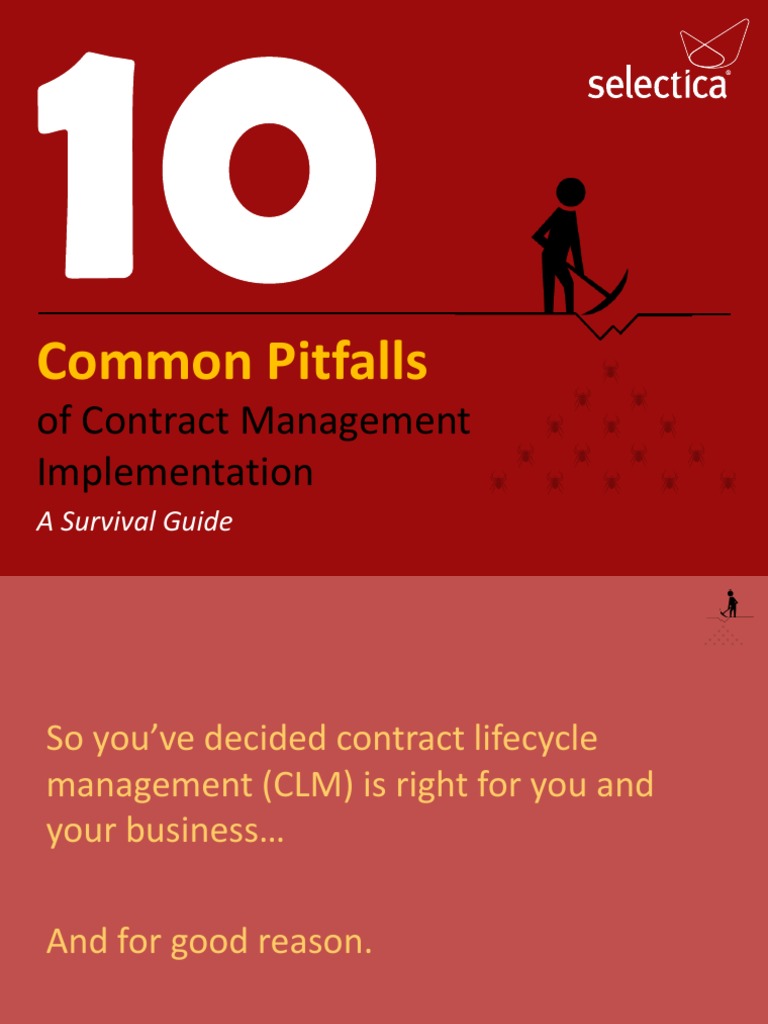 Common Pitfalls: of Contract Management Implementation | PDF | Metadata ...